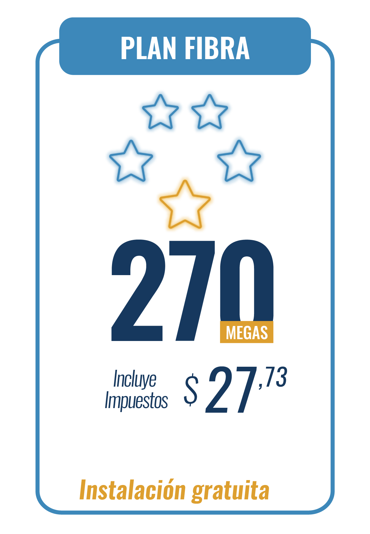 planes | Fibra Telecom