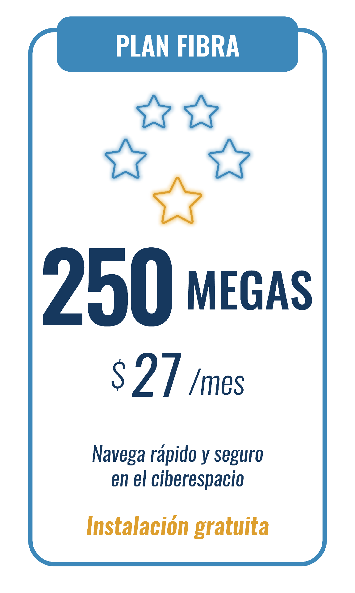 planes | Fibra Telecom